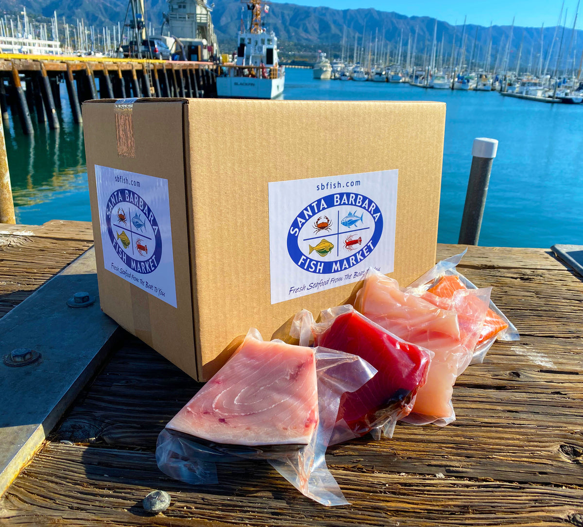 Santa Barbara Fish Market Seafood Box - Fresh